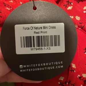 White Fox Boutique | Dresses | White Fox Boutique Force Of Nature Mini ...